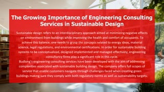 The Role of Engineering Consulting Services in Achieving Sustainable Design.pdf