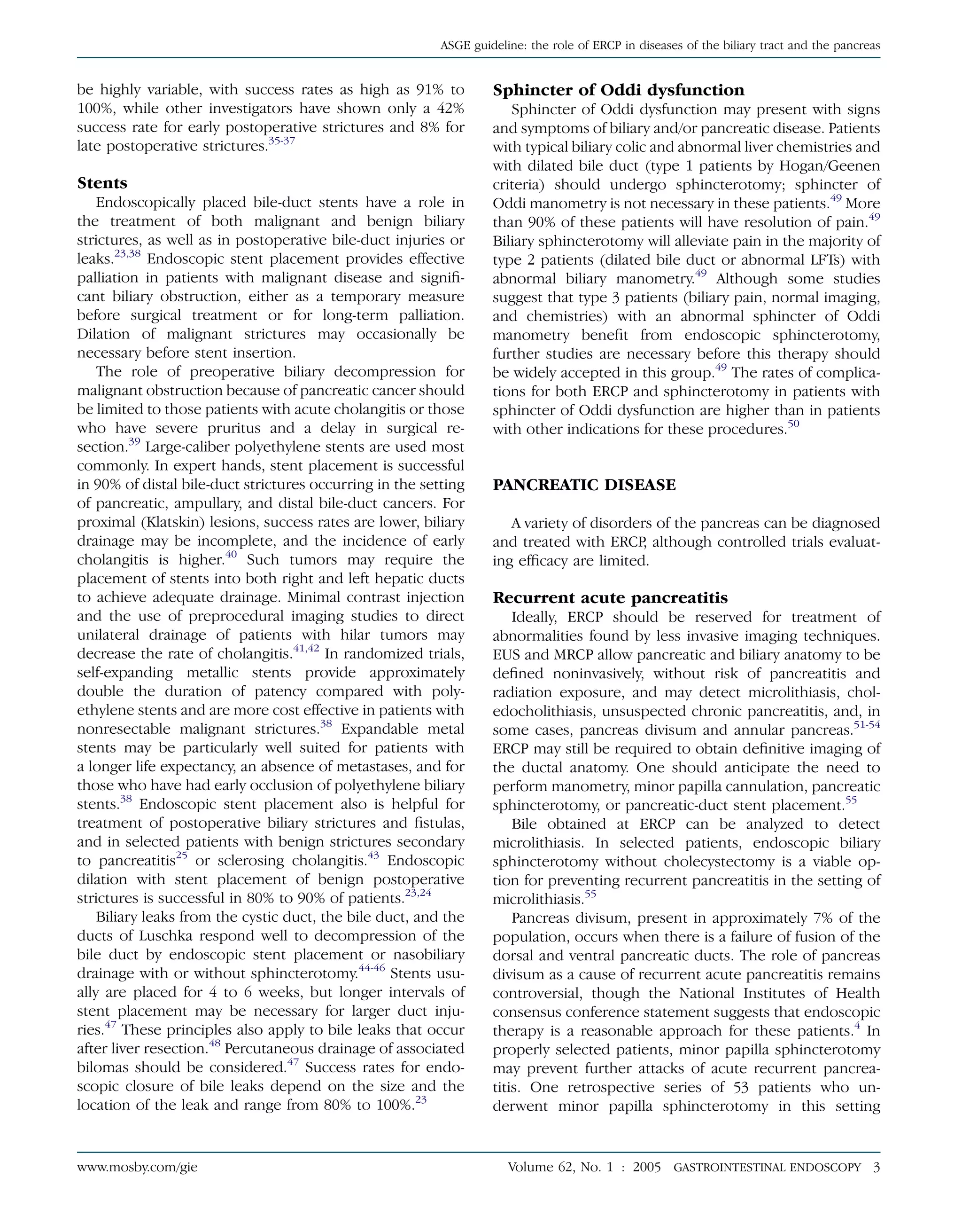The role of ercp in diseases of the biliary tract and pancreas | PDF