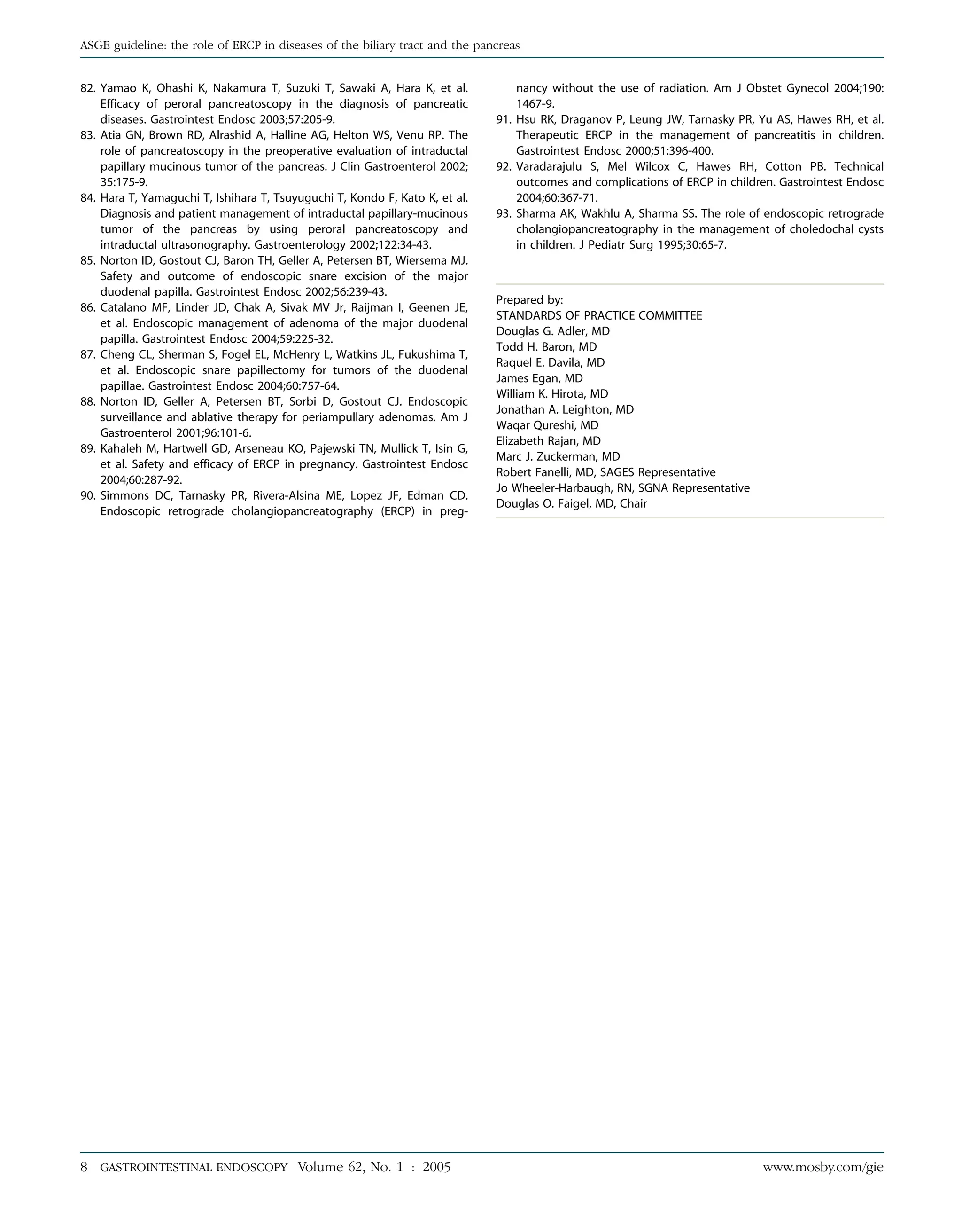 The role of ercp in diseases of the biliary tract and pancreas | PDF