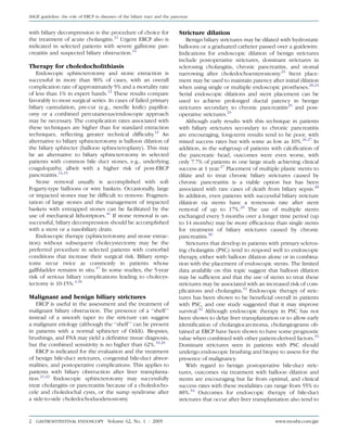 The role of ercp in diseases of the biliary tract and pancreas | PDF