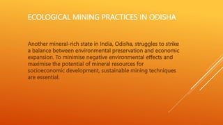 The Role of Exploration Contractors in Jharkhand, Odisha and West Bengal | PPTX | Land and Farms ...