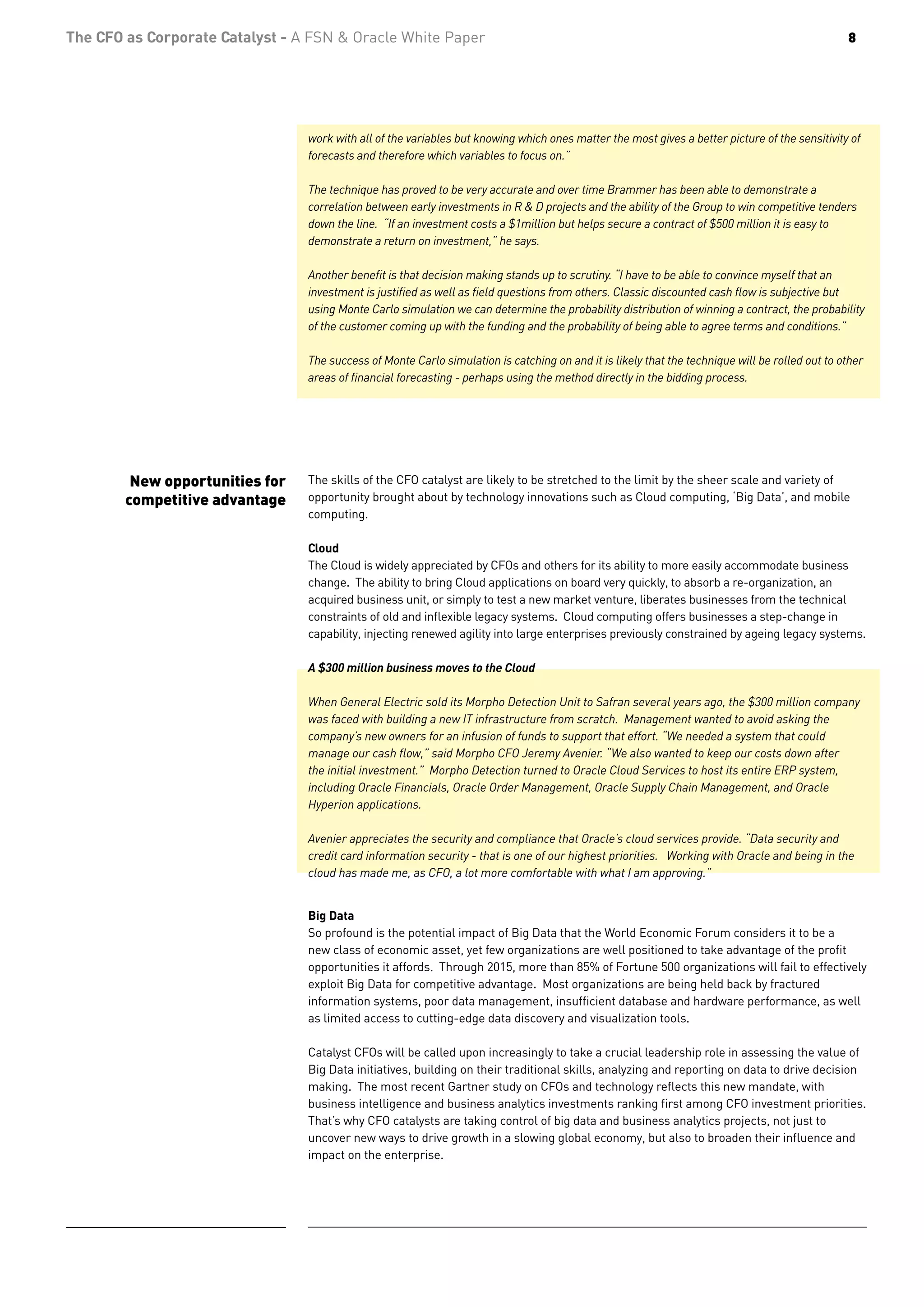 The role of finance process excellence | PDF | Business Administration ...