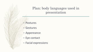 The role of gestures and body language in communication..pptx