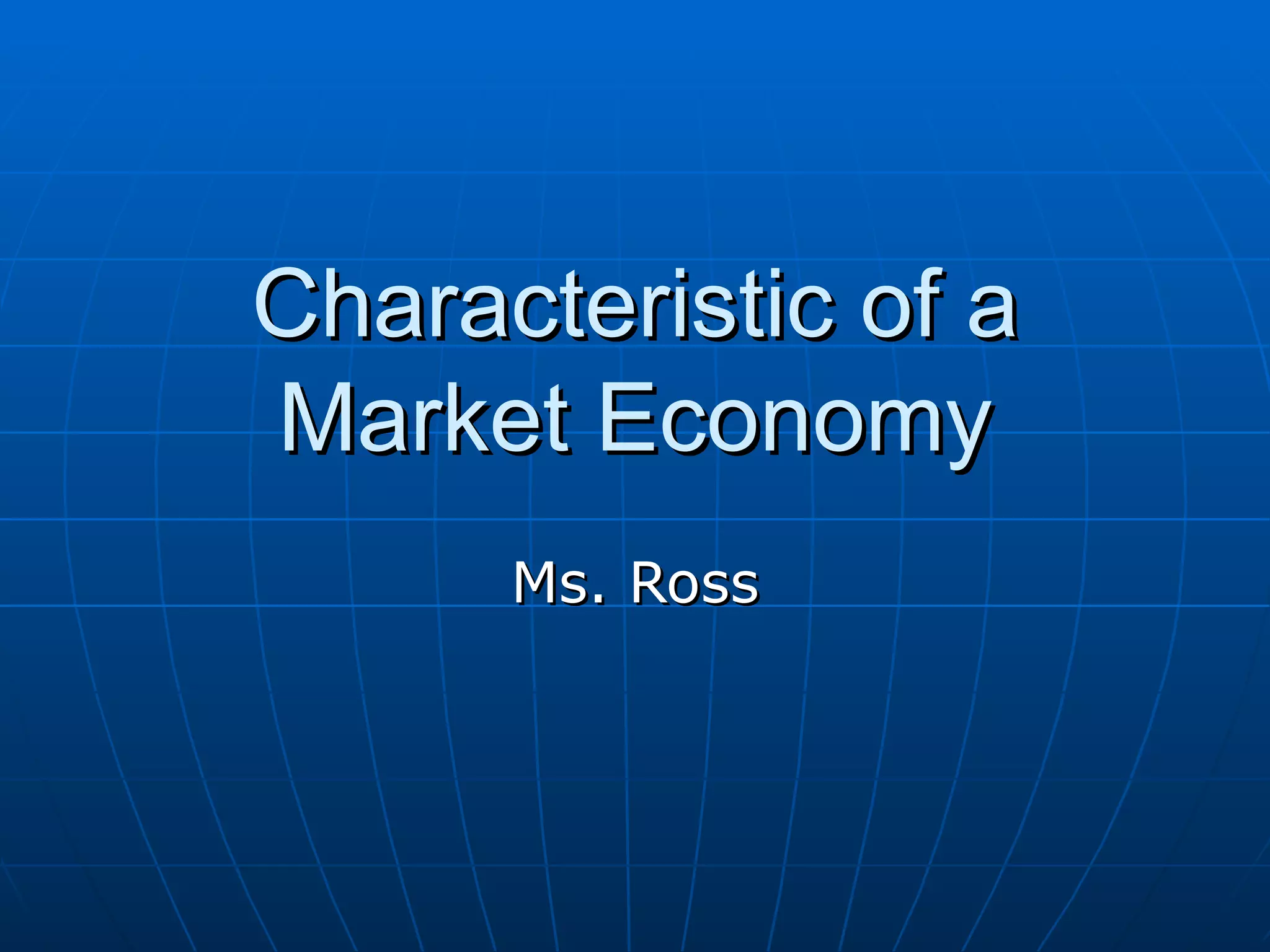 The role of government in a market economy | PPT