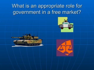 Free Market Economy Examples