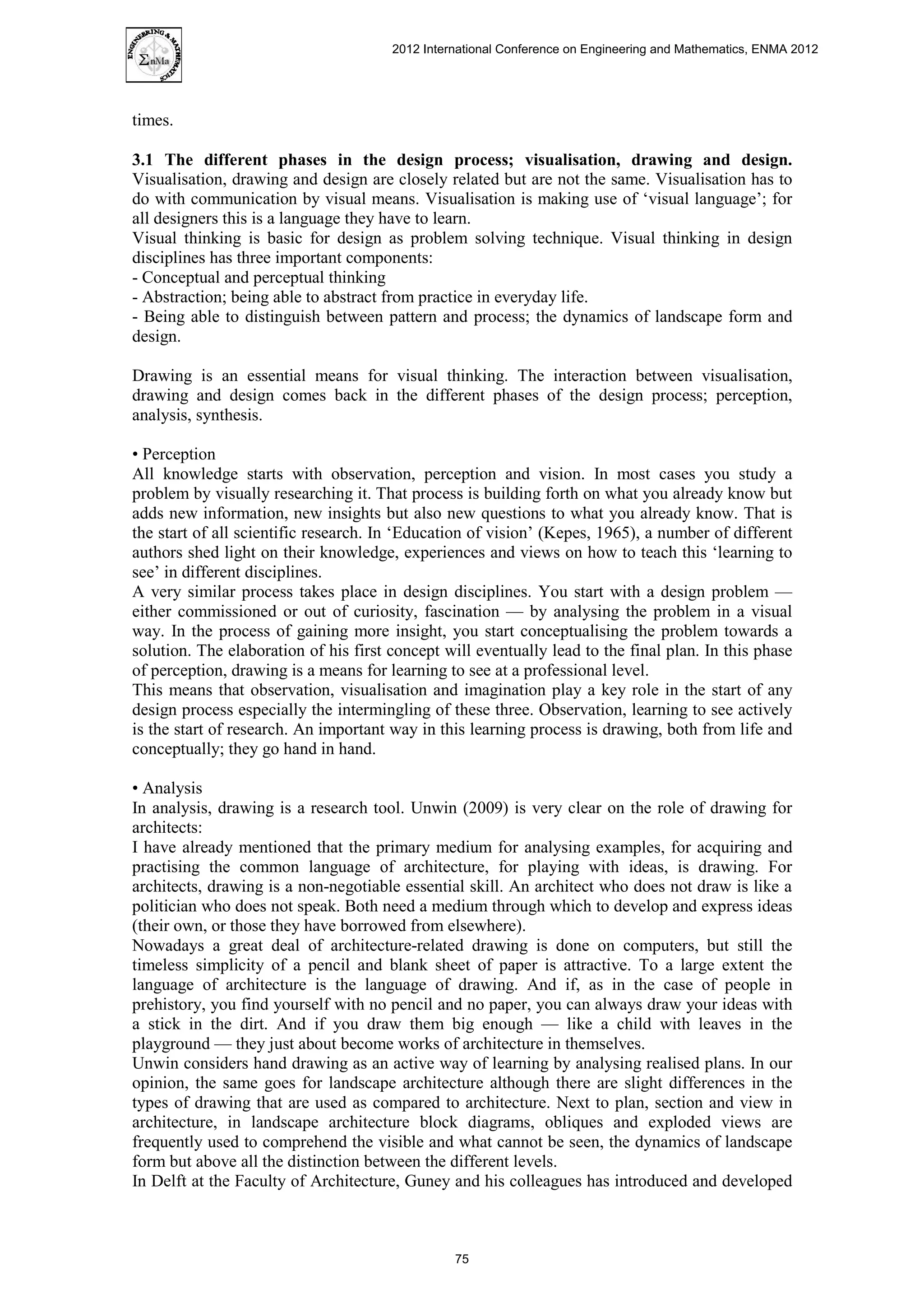 The Role of Hand Drawing in Basic Design Education in the Digital Age | PDF