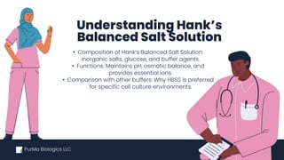 Optimizing Cell Culture: The Role of Hank’s Balanced Salt Solution | PPTX