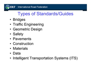 The Role of Highway Engineering Standards in the U.S. | PDF | Civil ...