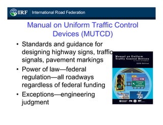 The Role of Highway Engineering Standards in the U.S. | PDF | Civil ...