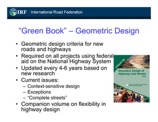 The Role of Highway Engineering Standards in the U.S. | PDF | Civil ...
