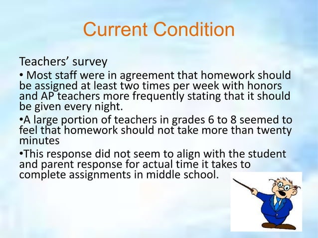 The role of homework in education | PPT