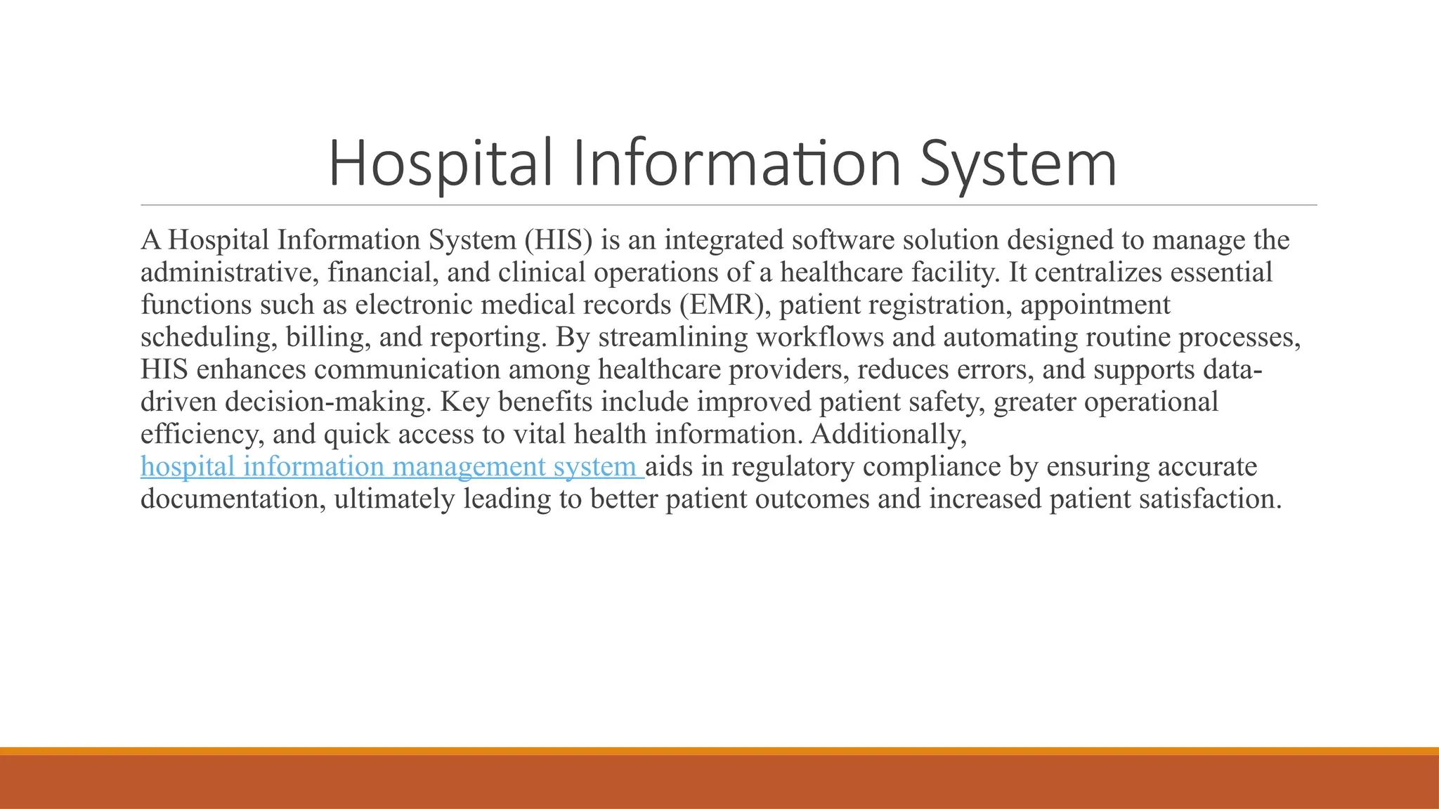 The role of hospital information system.pptx