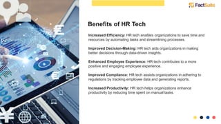 The Role of HR Technology in 2023 | PPT