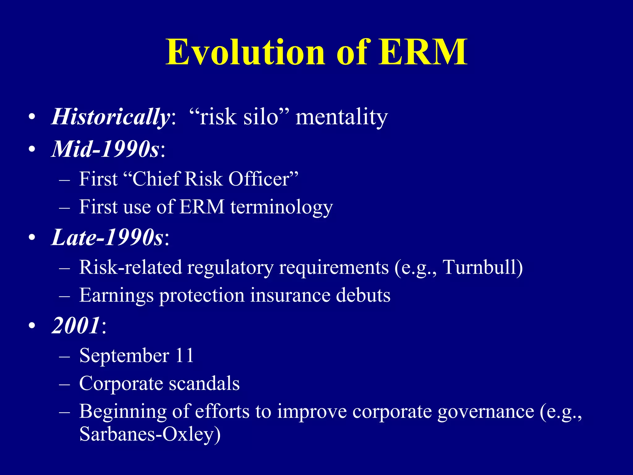 The role of ia in erm process | PPT