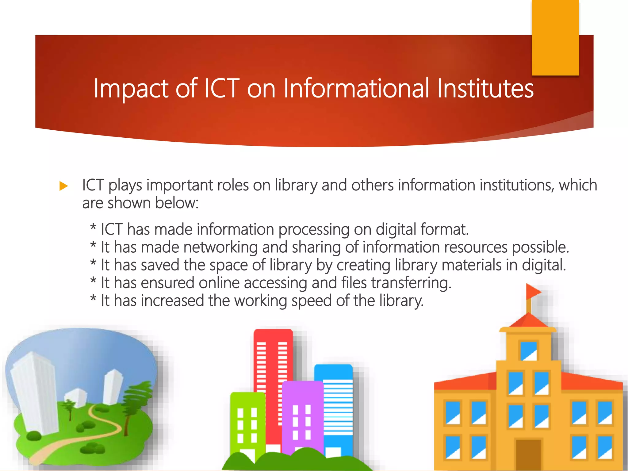 The Role of ICT in Key Sectors of Society’s Development | PPTX