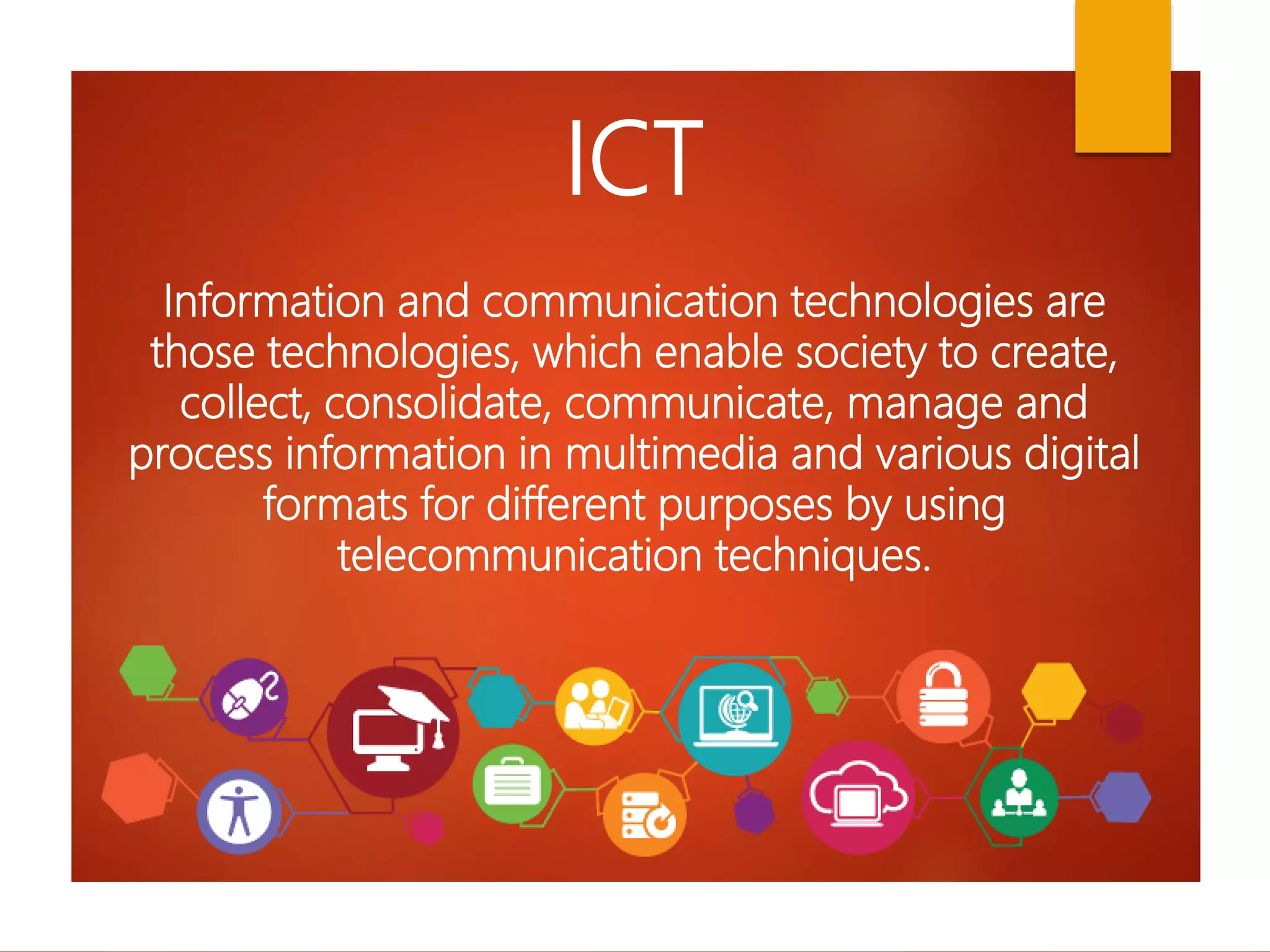 The Role of ICT in Key Sectors of Society’s Development | PPTX