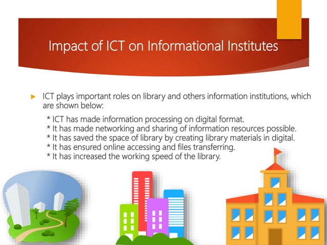 The Role of ICT in Key Sectors of Society’s Development | PPTX ...