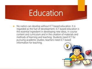 The Role of ICT in Key Sectors of Society’s Development | PPTX