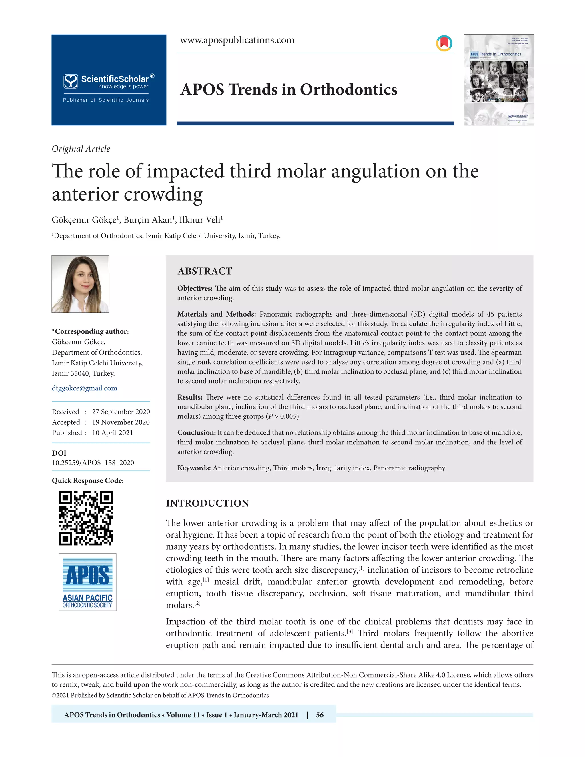 The role of impacted third molar angulation on the anterior crowding.pdf