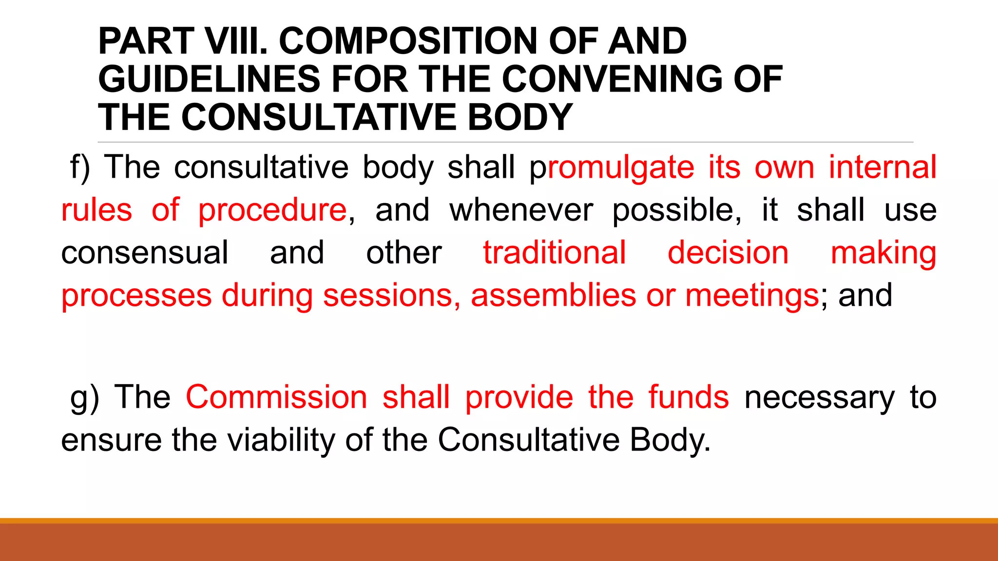 The Roles of Indigenous Peoples Organization, Tribal Leaders ...