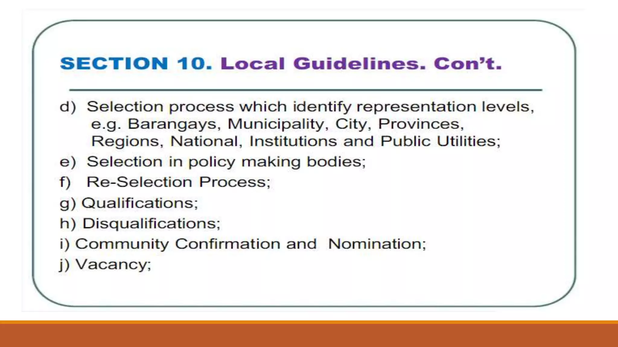 The Roles of Indigenous Peoples Organization, Tribal Leaders ...