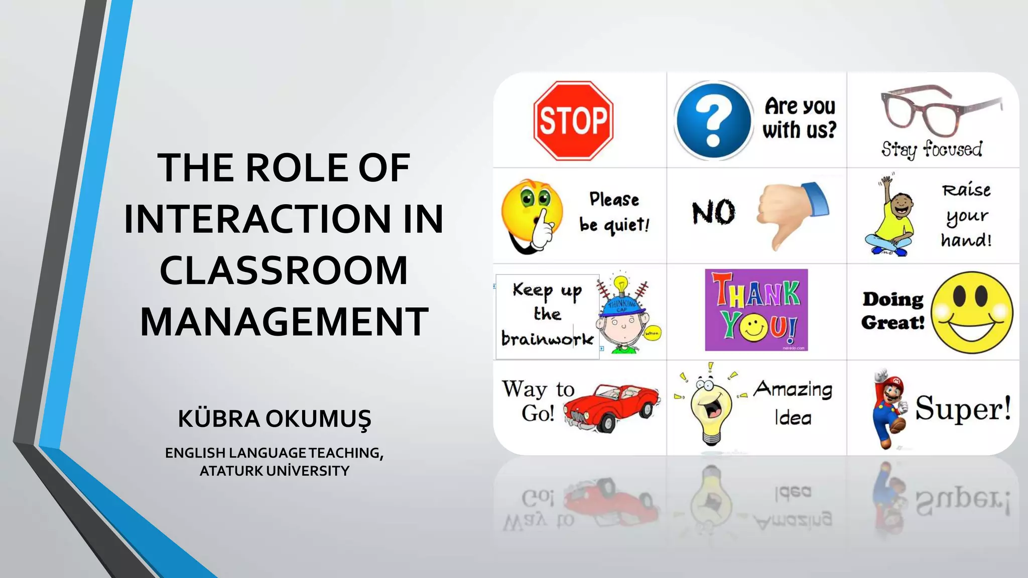 The role of interaction in classroom management | PPTX