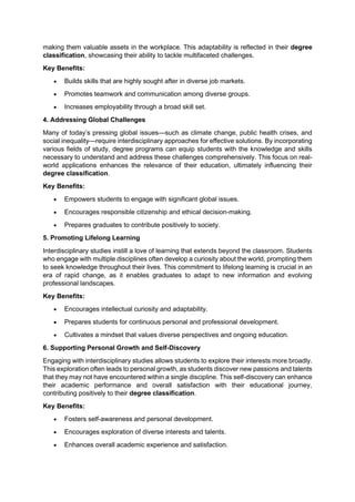 The Role of Interdisciplinary Studies in Degree Programs.pdf
