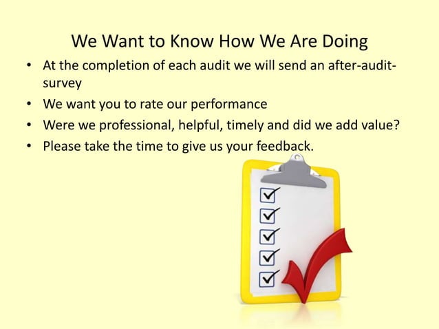 The role of internal audit department | PPTX