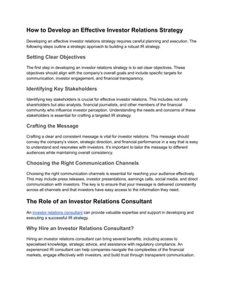 The Role of Investor Relations in Building Trust with Shareholders.pdf