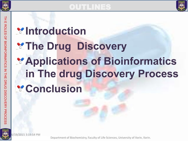 The Role of Bioinformatics in The Drug Discovery Process | PPTX ...