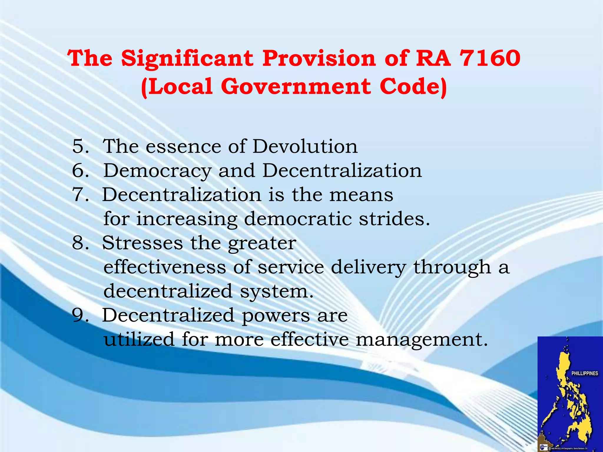 The Role of Local Government | PDF