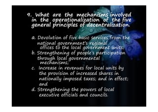 The Role of Local Government in Development | PDF