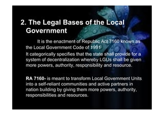 The Role of Local Government in Development | PDF