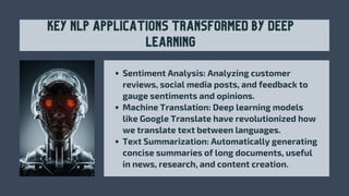 How deep learning is shaping natural language processing(NLP) | PDF
