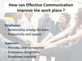 Role of manager in effective communication | PPTX