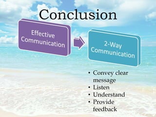 Role of manager in effective communication | PPTX