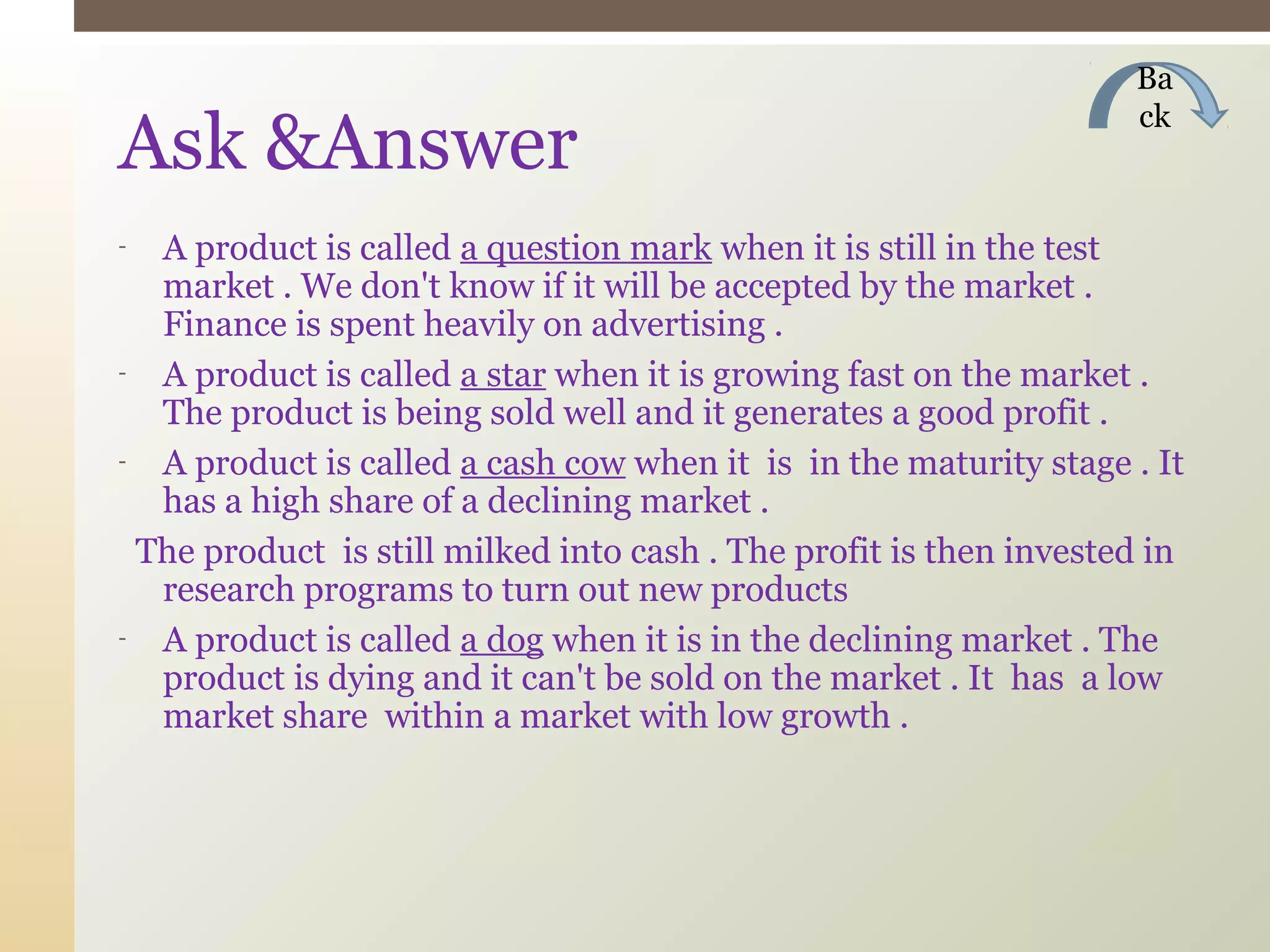 The role of marketing | PPT