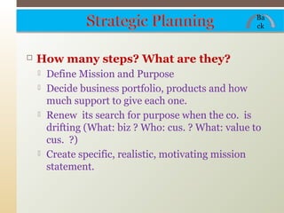 The role of marketing | PPT
