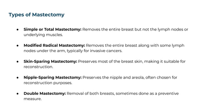 The Role of Mastectomy in Breast Cancer Treatment.pdf | Cancer ...