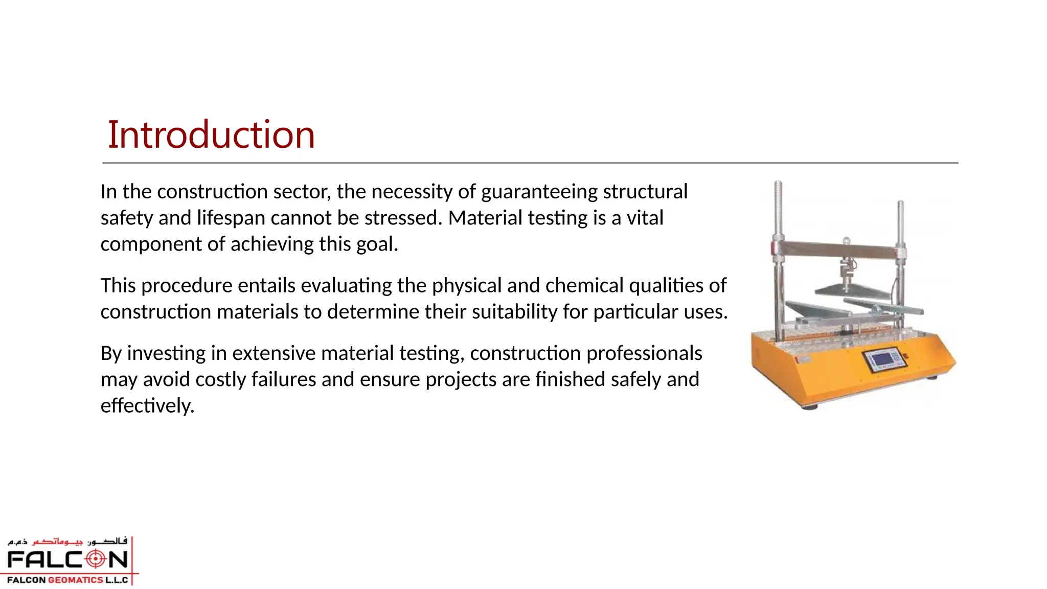 The Role of Material Testing in Preventing Construction Failures | PPT