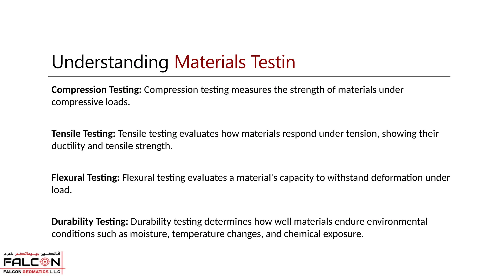 The Role of Material Testing in Preventing Construction Failures | PPT