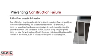 The Role of Material Testing in Preventing Construction Failures | PPTX ...