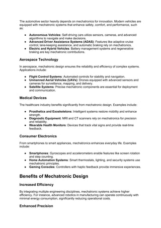 The Role of Mechatronic Design in Advanced Technologies.docx