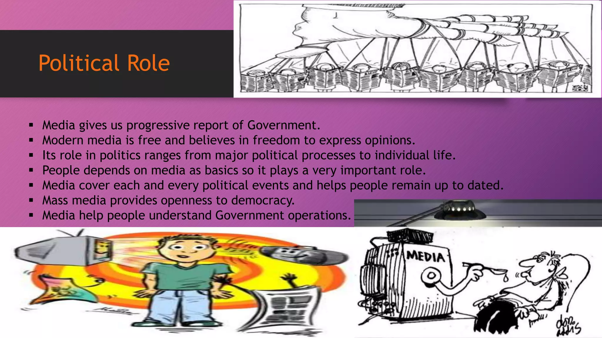 The role of media | PPTX