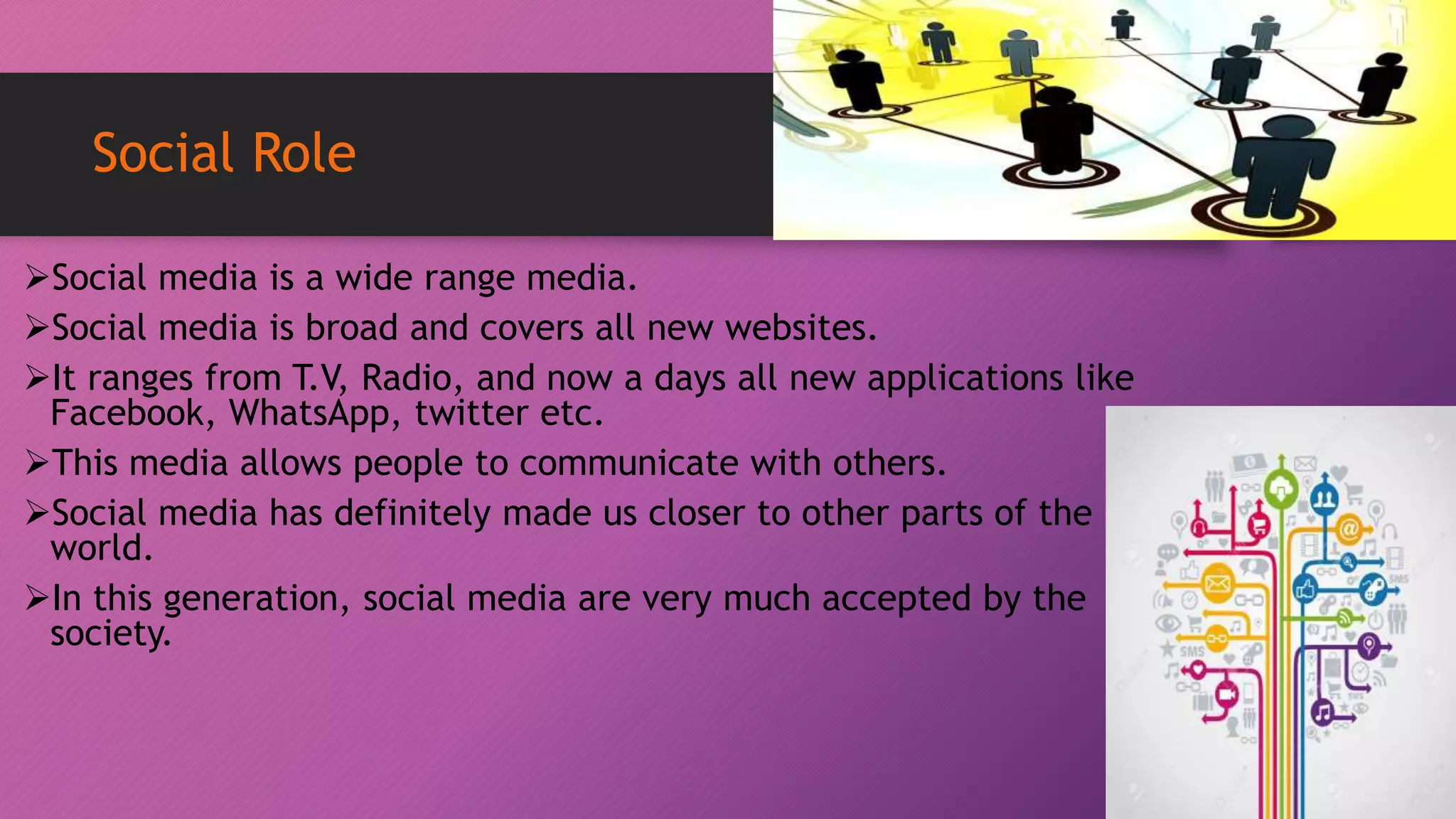The role of media | PPT