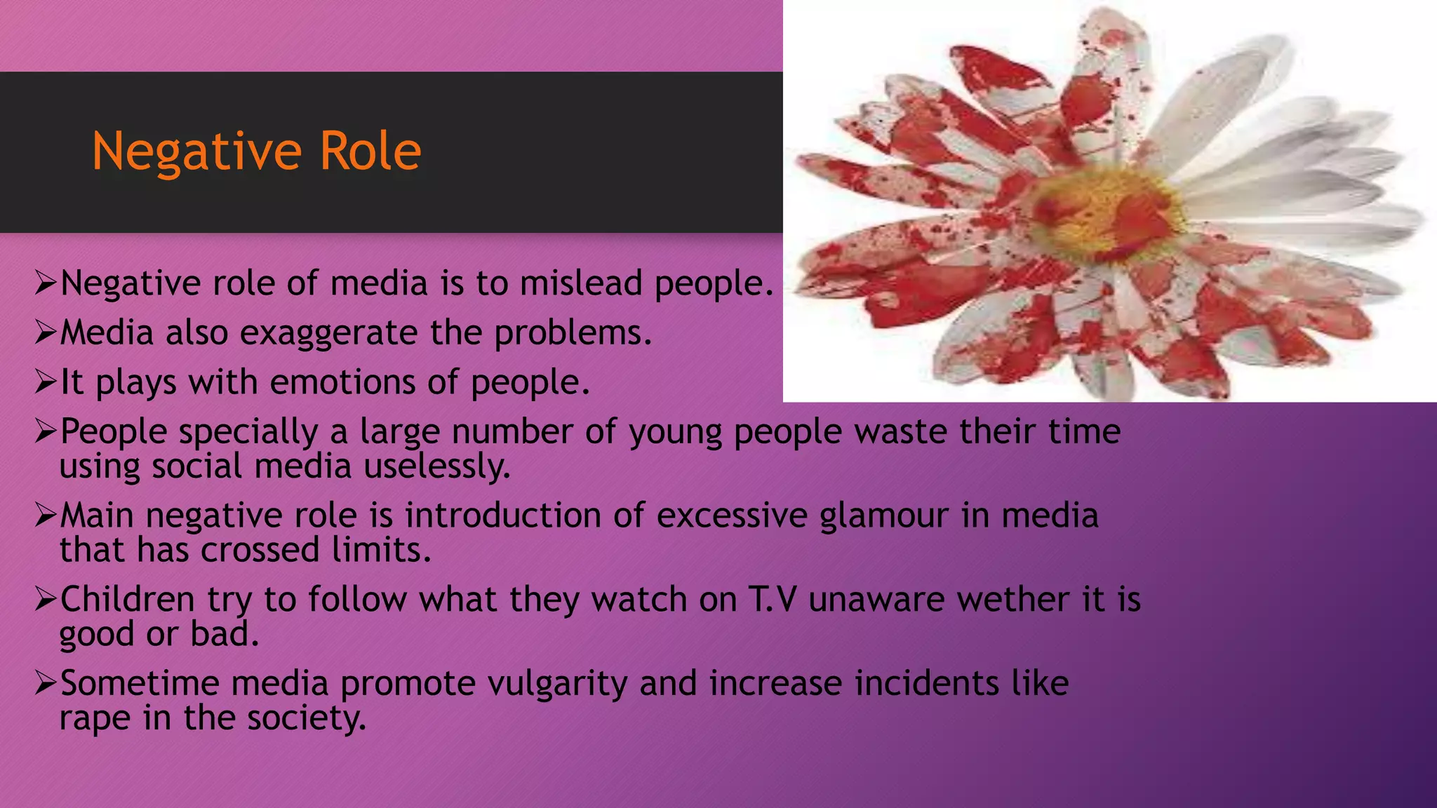 The role of media | PPT