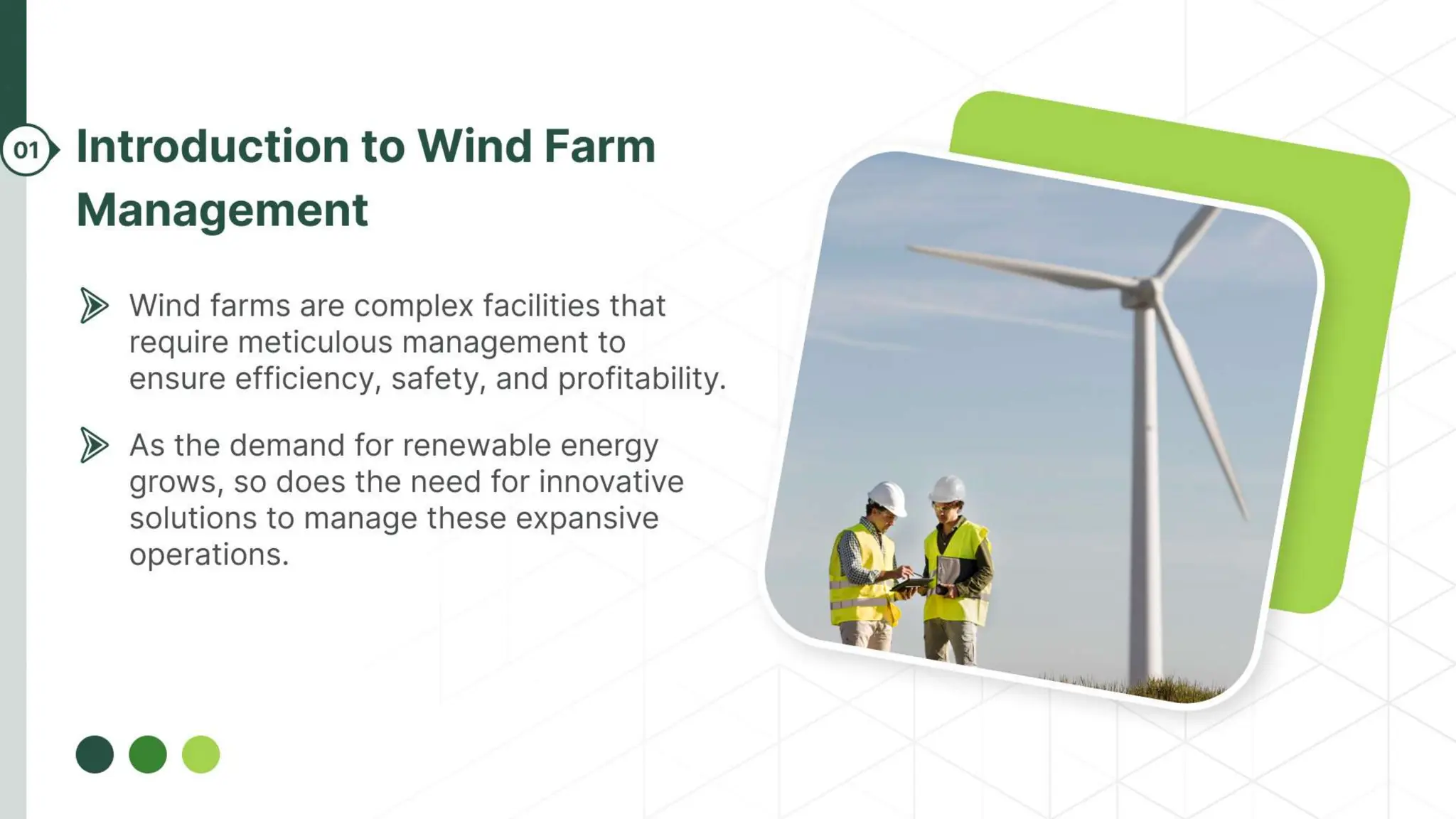 The Role of Mobile Apps in Wind Farm Management | PPT