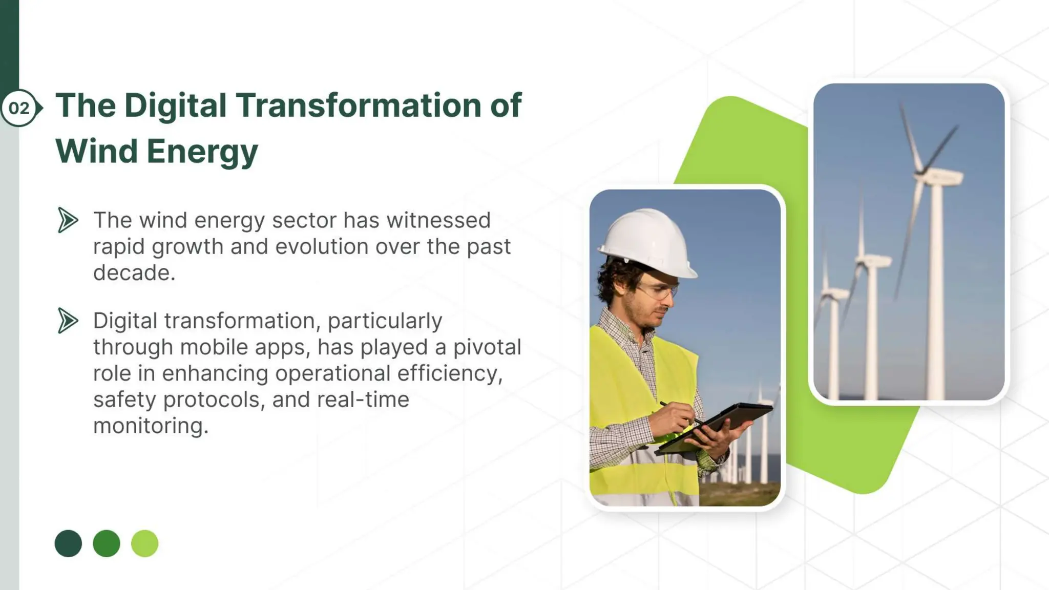 The Role of Mobile Apps in Wind Farm Management | PPT