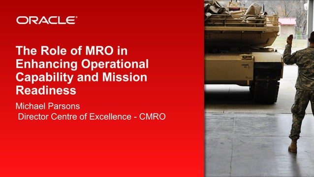 The role of mro in enhancing operational capability and mission ...