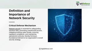 The Role of Network Security in Cyber Defense | PPT